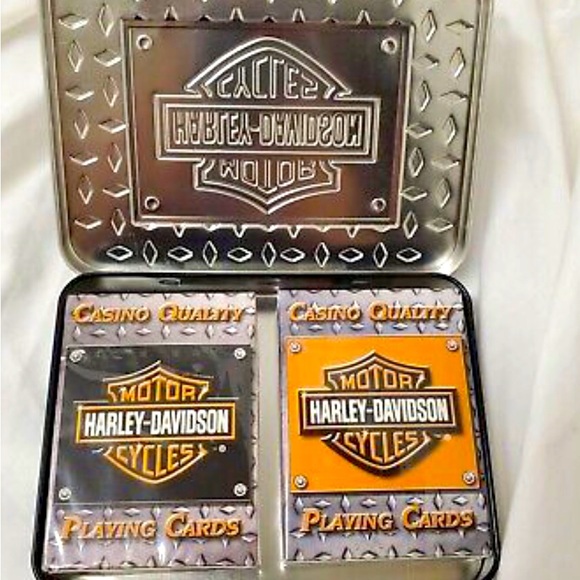 Harley-Davidson | Games | Harley Davidson Motorcycles Playing Cards In ...